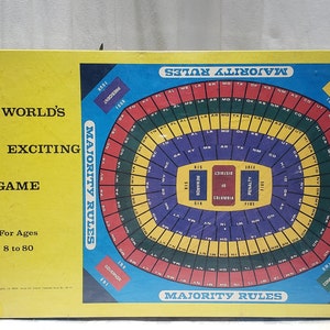 Rare Vintage Majority Rules Board Game the World's Most Exciting Game H ...