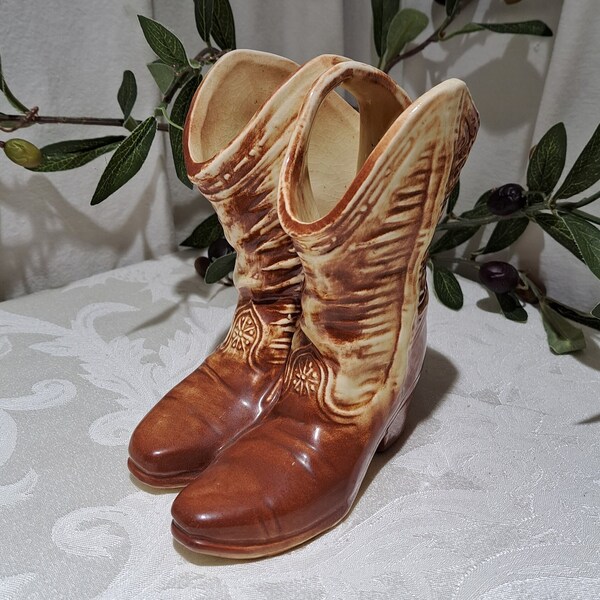 Ceramic Boots Vase - Etsy
