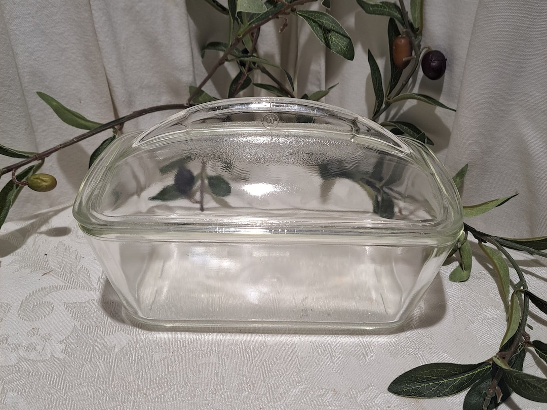 Vintage 1950's Mid Century Modern Design Westinghouse Clear Glass ...