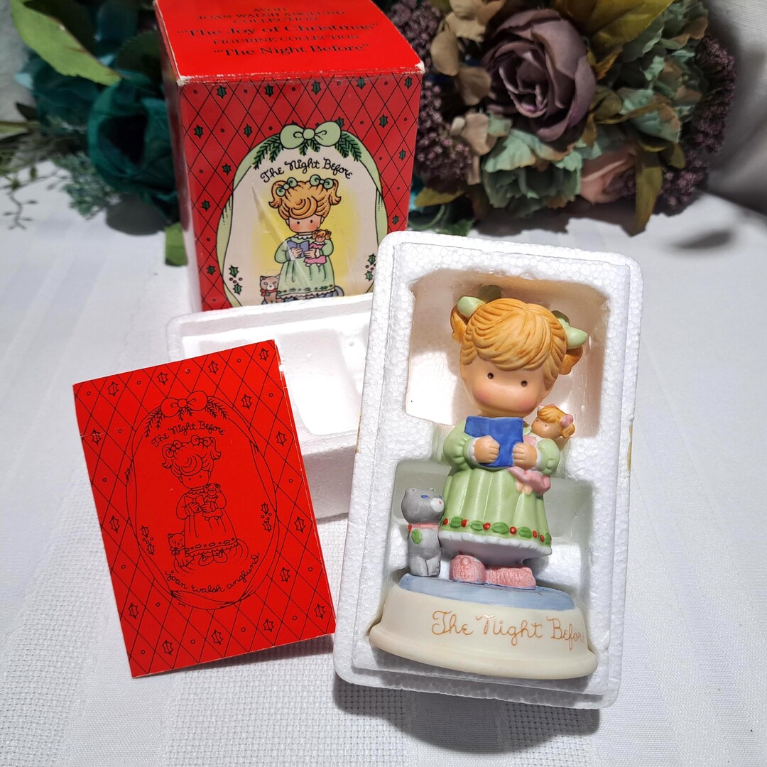 Vintage 1987 Avon Joan Walsh Anglund the Joy of Christmas Collection ...
