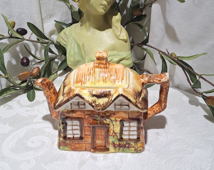 Price Kensington Ye Olde Cottage Cottageware Teapot, Full Size; Vintage ...