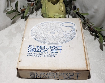 Crystal Snack Set - Etsy