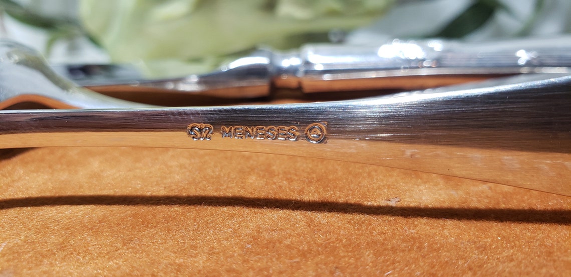 Rare Vintage Meneses Orfebres Silverware Madrid Spain | Etsy