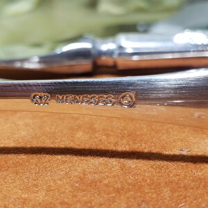 Rare Vintage Meneses Orfebres Silverware Madrid Spain Silver-plated ...