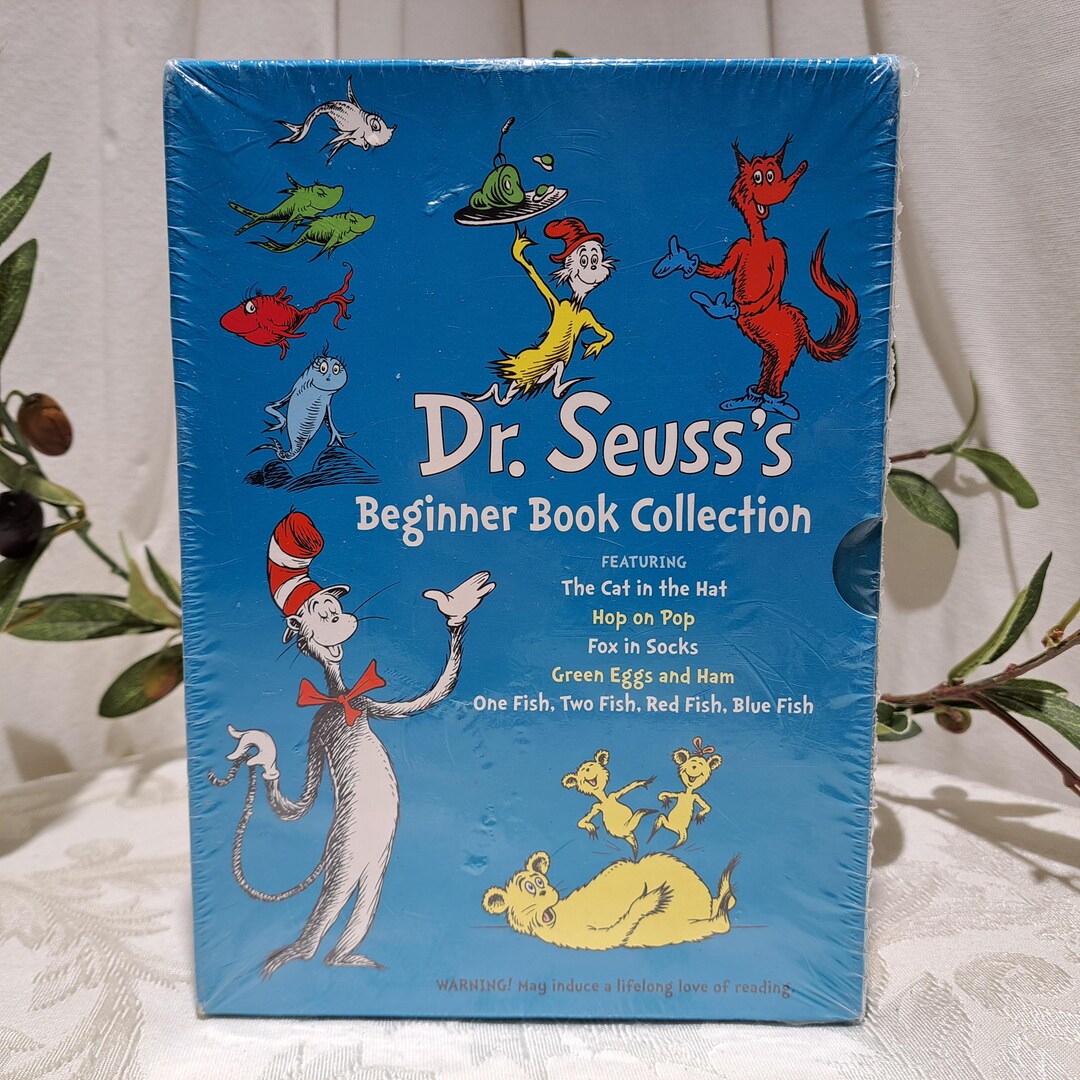 New Vintage Dr. Seuss's Beginner Book Collection, the Cat in the Hat ...