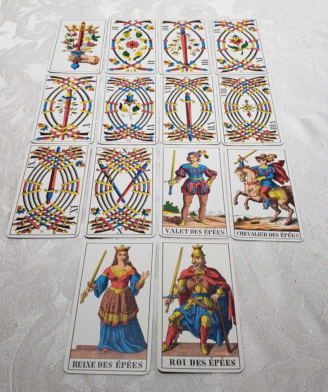 Vintage Copyright 1974 Early 1980's 1 JJ Swiss Tarot Cards - Etsy