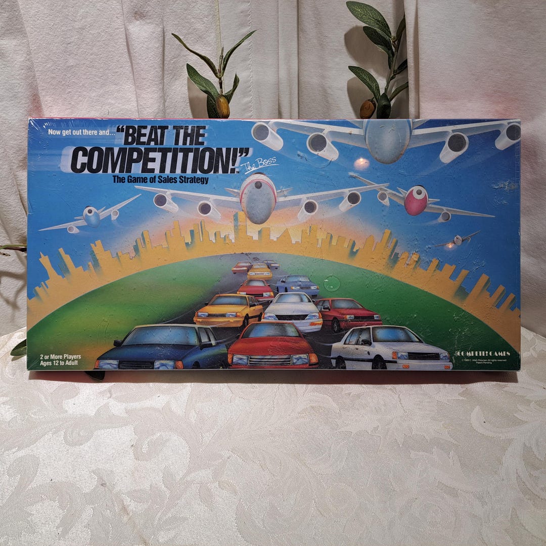 New Sealed Vintage 1989 Compete! Games First Edition "beat the ...