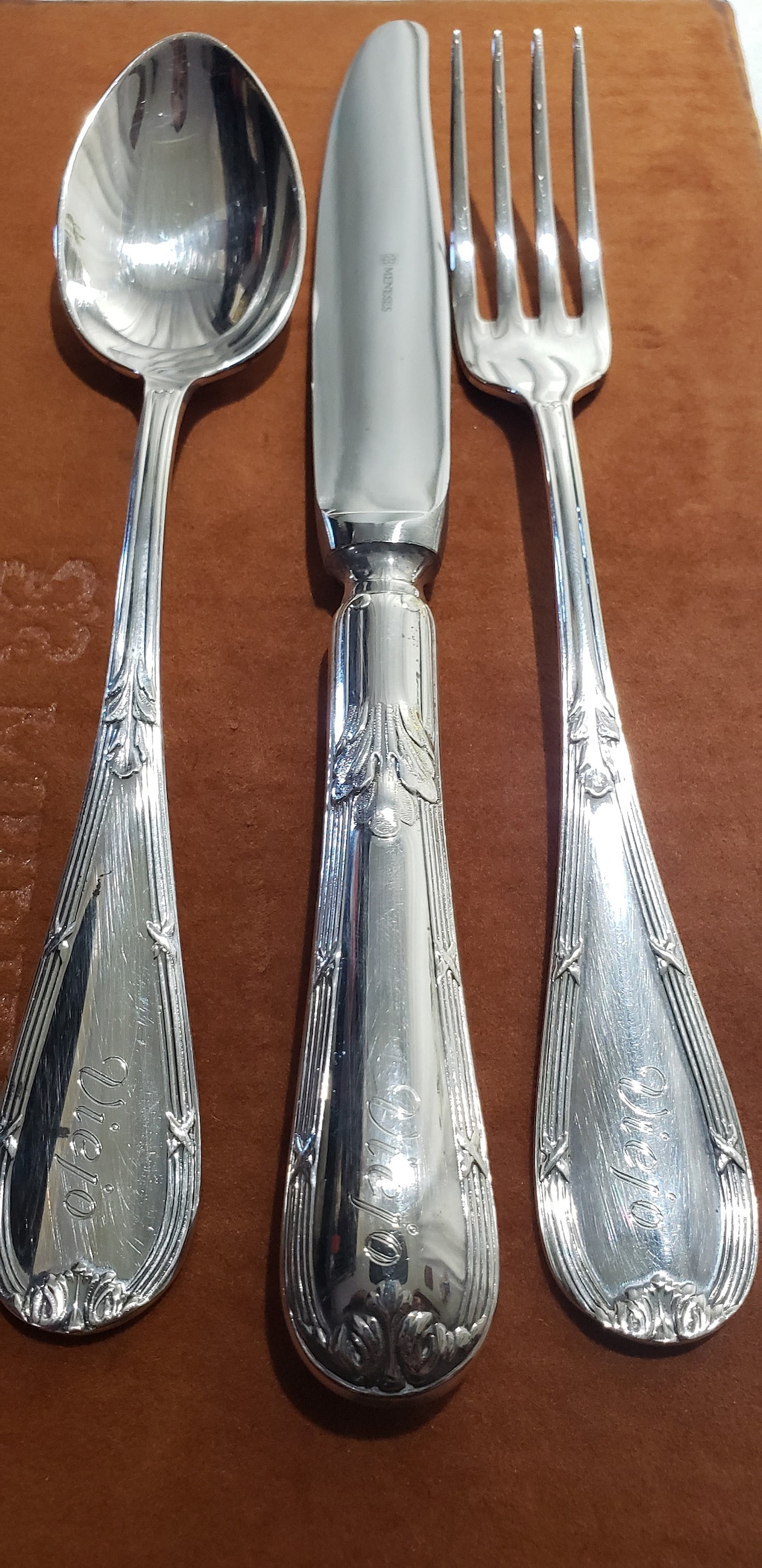 Rare Vintage Meneses Orfebres Silverware Madrid Spain | Etsy