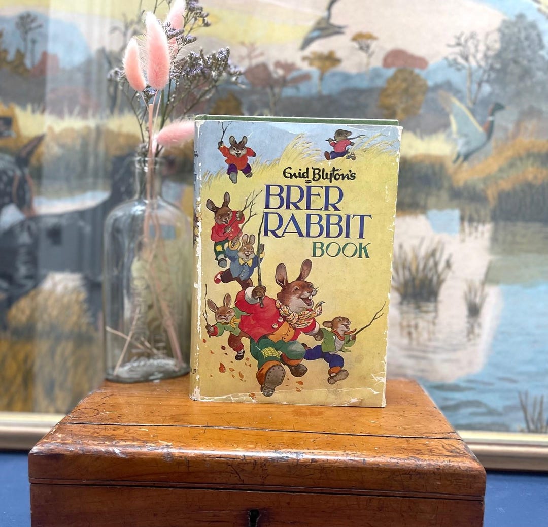 Vintage Brer Rabbit Book by Enid Blyton Classic Children's Book - Etsy