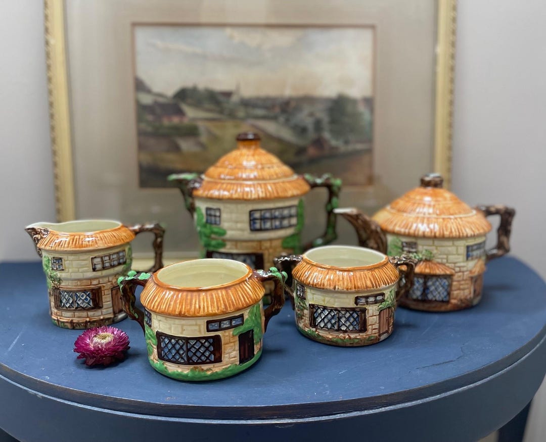 Lovely Vintage Beswick Cottage Ware Tea Ware Set. (sold Individually ...