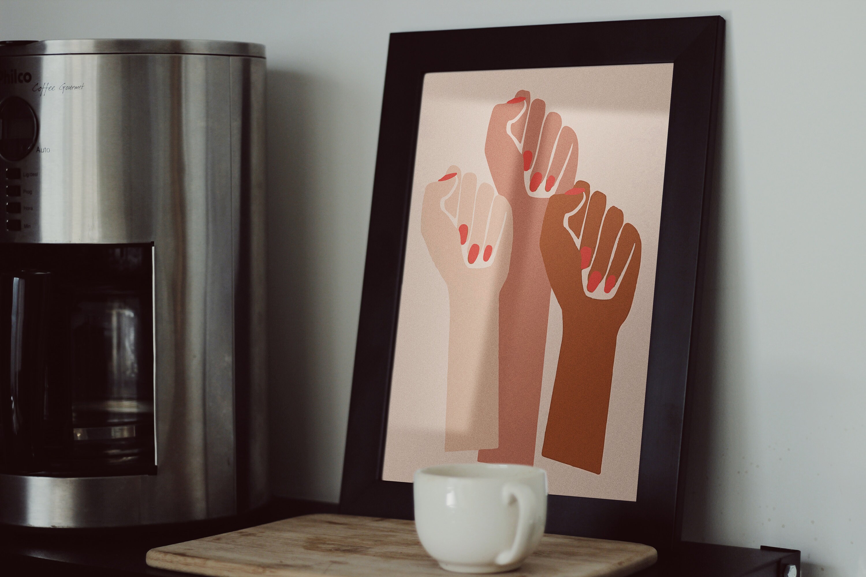 Girl Power Print. Feminist Poster. Woman Strong Semale Wall - Etsy