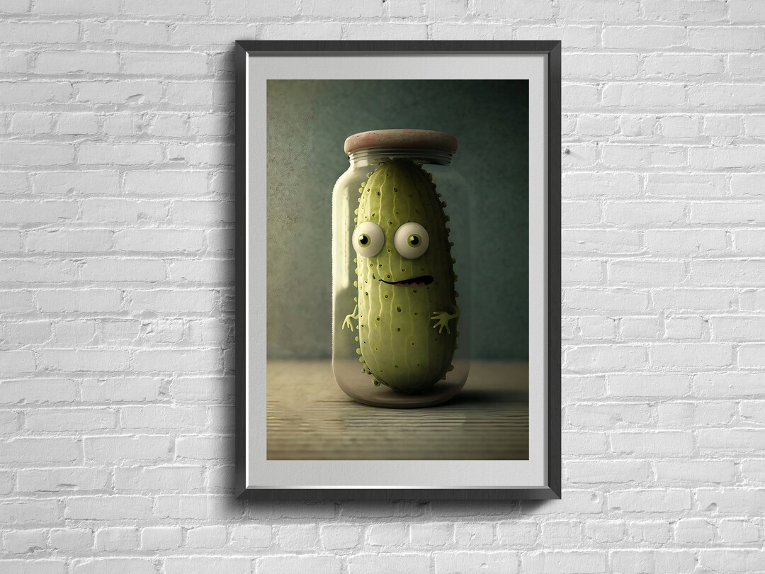 The Last Pickle Poster. Signed Fine Art Print. Room Wall Print Decor ...