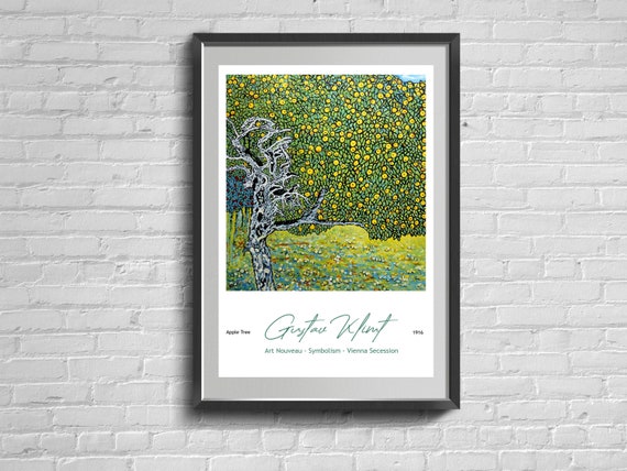Apple Tree Garden Wall Art. Museum Poster. - Etsy