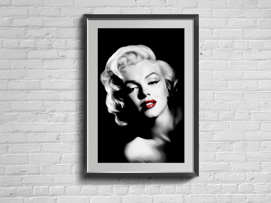 Famous Model Wall Art. American Model. Print. Actress and Singer Poster ...
