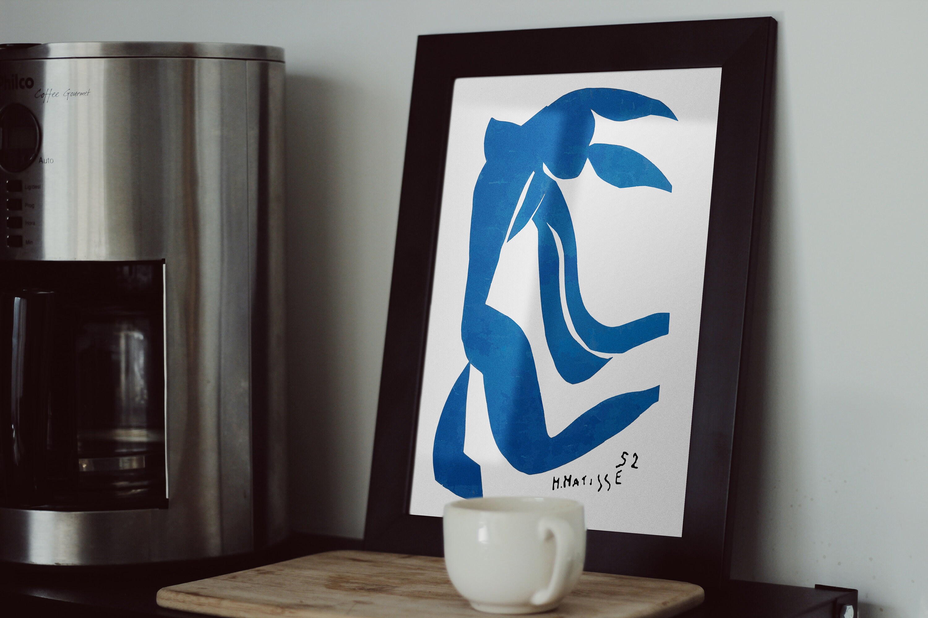 Blauer Akt Wandkunst. Weibliches Nackt poster. Wohnzimmer - Etsy
