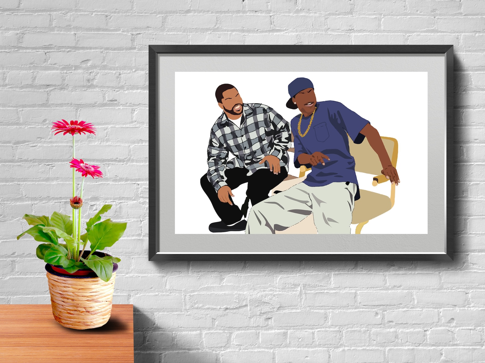 90's Wall Art Print. Hip Hop Artwork Poster. Christmas | Etsy