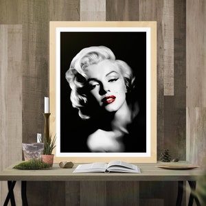 Famous Model Wall Art. American Model. Print. Actress and Singer Poster ...