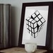 Rubics Cube Print. Scandinavian Poster. Rubik's Wall Art. - Etsy