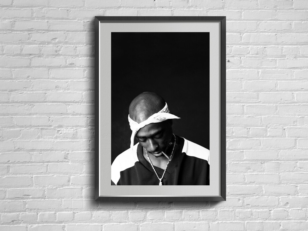Rap Poster. Modern Wall Art. American Rapper Artist Print. Home Decor ...