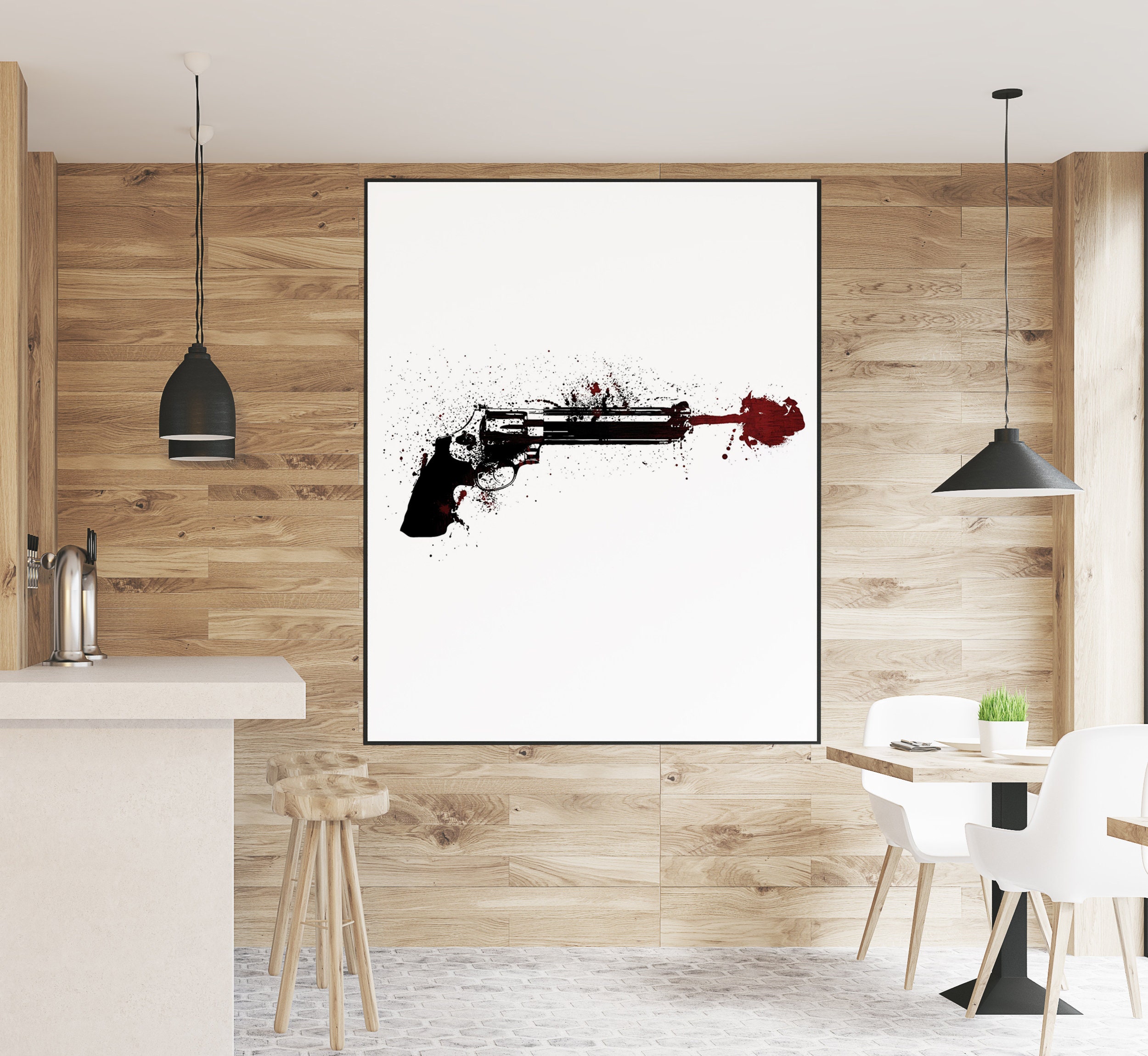 Weapon Posters. Gun Print. Pistol Poster. Revolver Wall Art. - Etsy