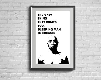 Rap Poster. Modern Wall Art. American Rapper Artist Print. | Etsy