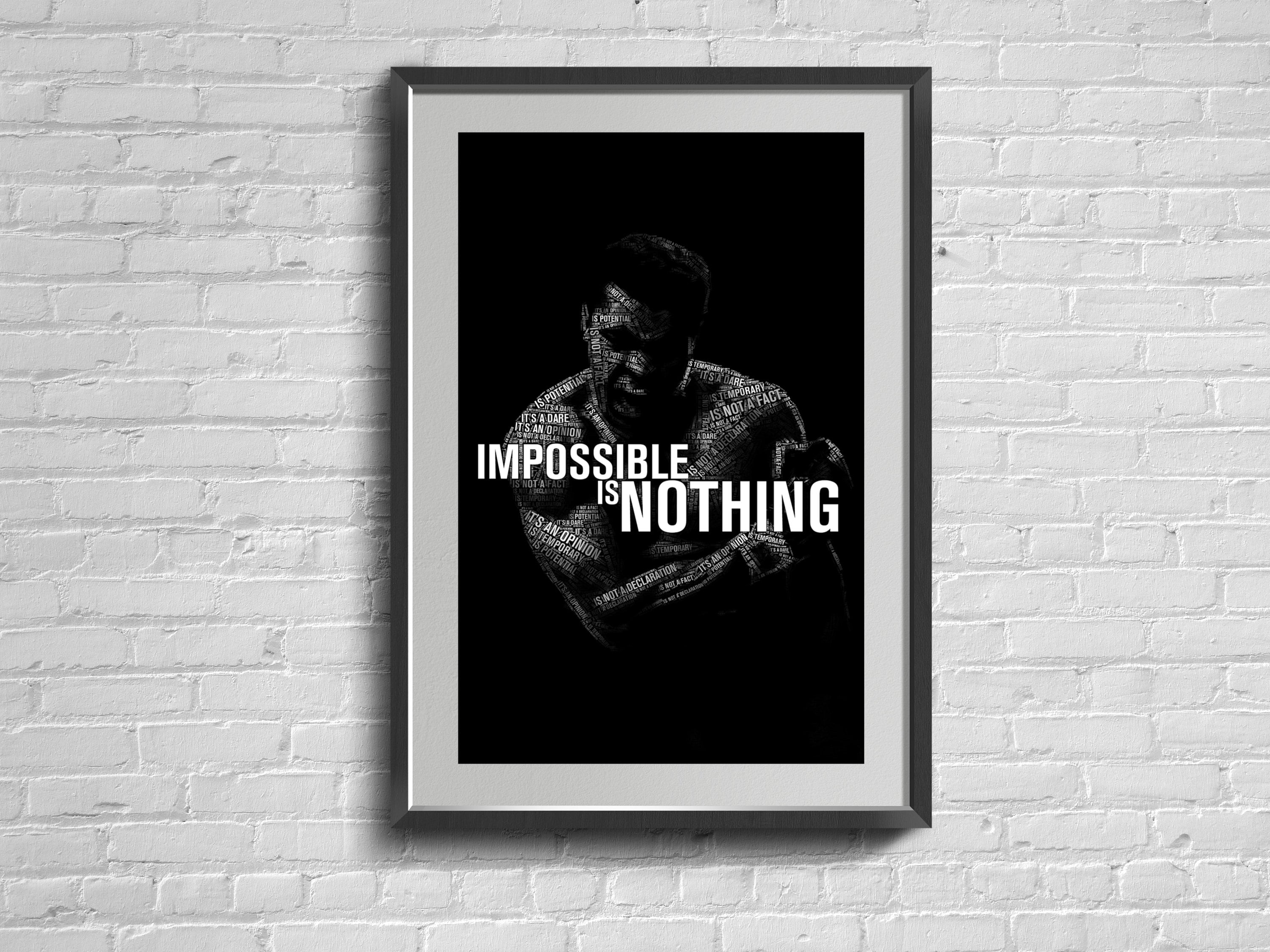 Ali Impossible Is Nothing Wallpaper
