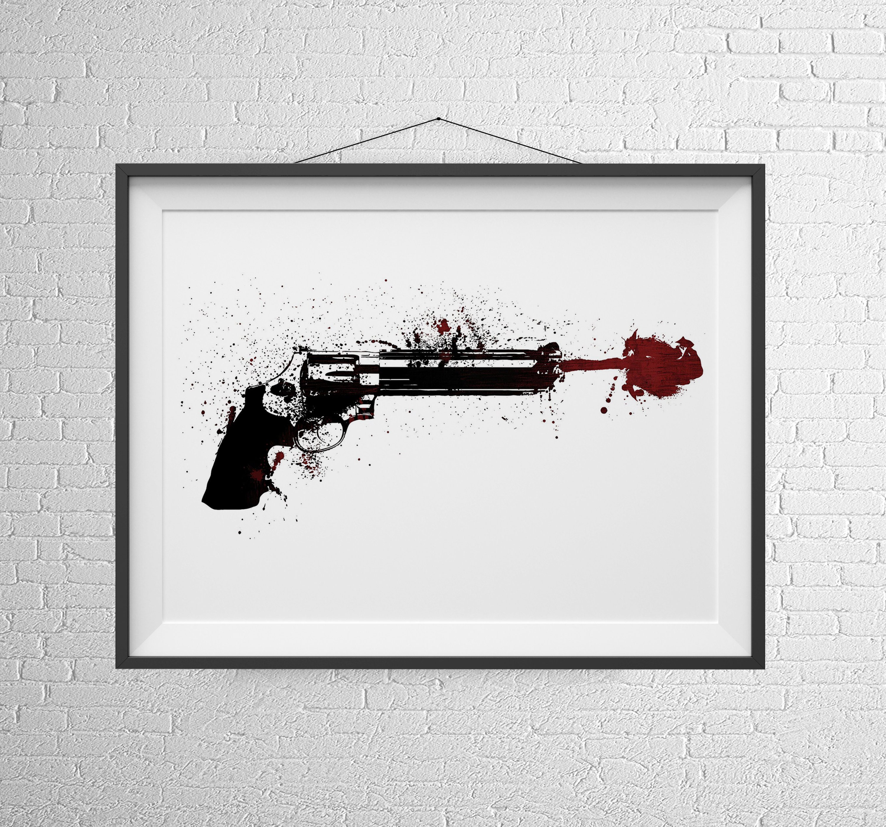 Weapon Posters. Gun Print. Pistol Poster. Revolver Wall Art. - Etsy