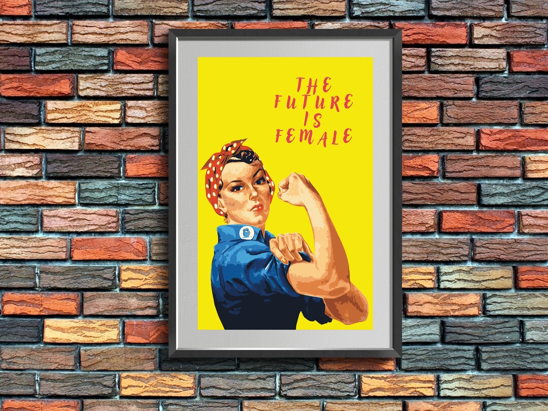 Girl Power Print. the Future is Female. Feminist Poster. Empowered ...