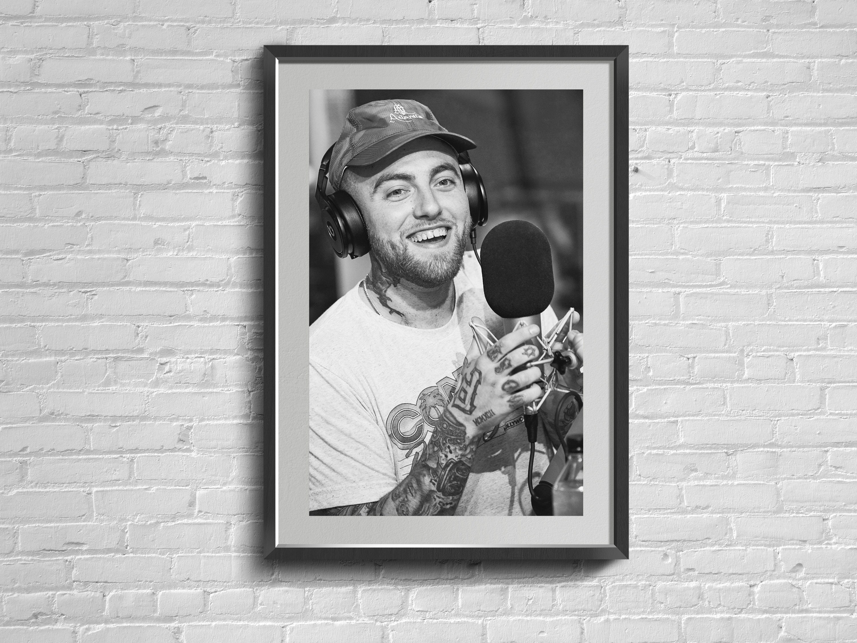 Cartel de la pared de rap moderno. American Hip Hop Artist | Etsy