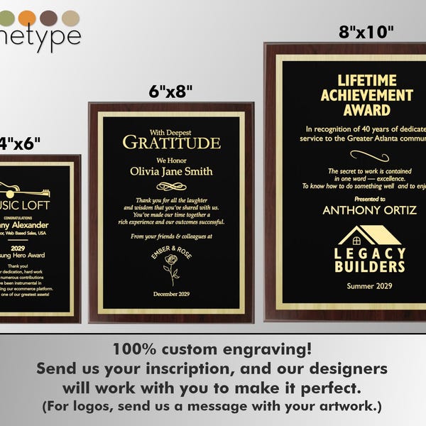 Personalized Plaque With Multiple Names - Etsy