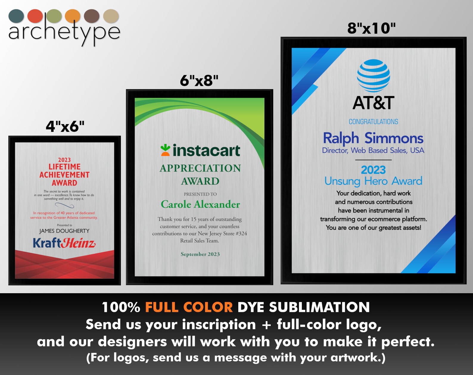 APEX/CHROMA Plaque Multiple Sizes Full Color Custom - Etsy