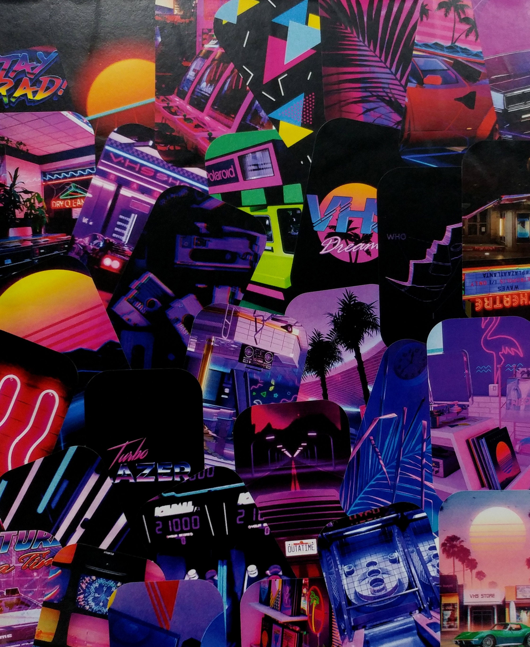 60pc 70s Retro EPIC Sticker Pack Same Day - Etsy