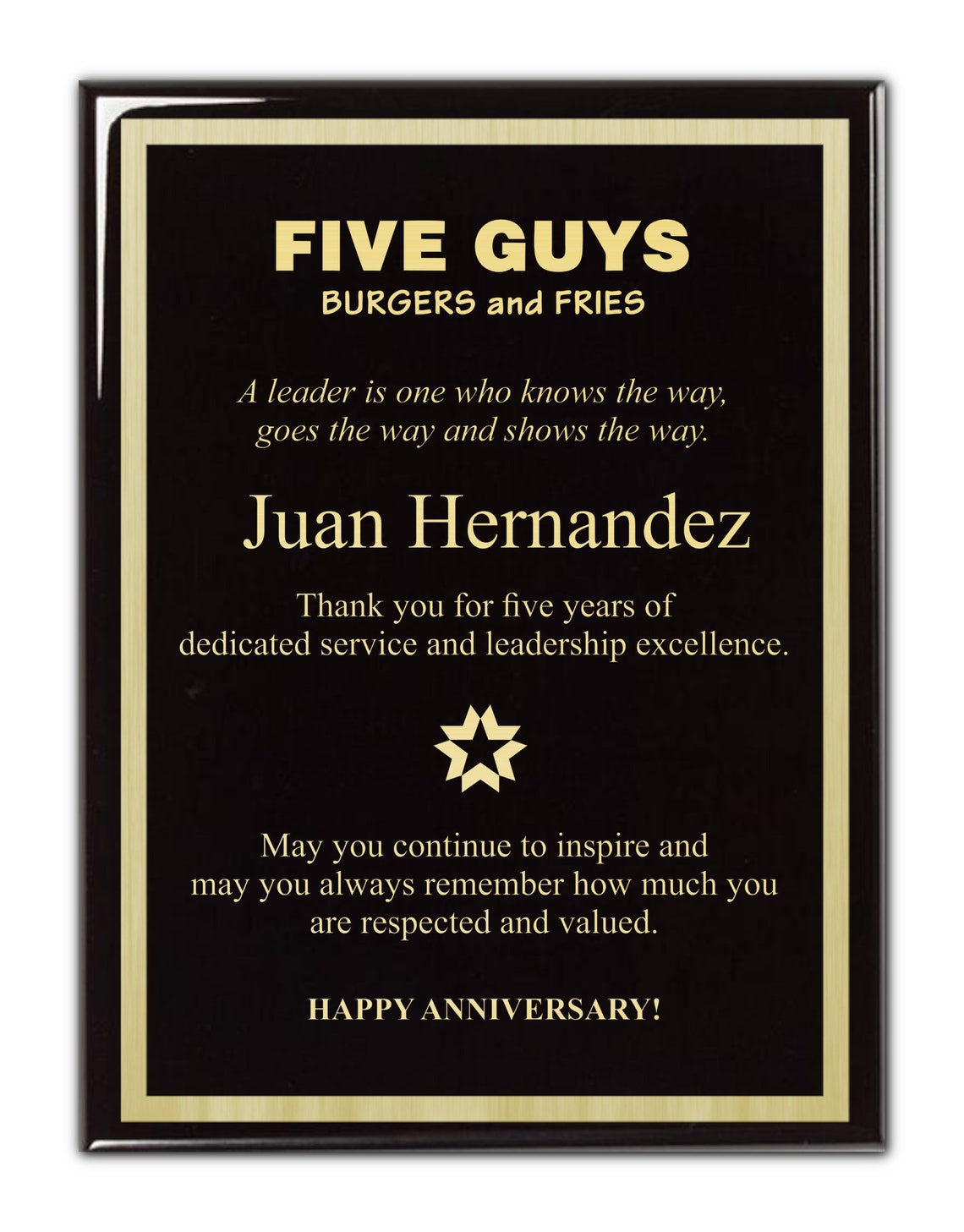 APEX/GLOSS Plaques Gold Engraving Multiple Sizes Custom - Etsy