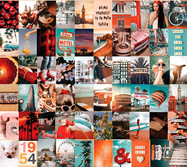 60pc 50s Vintage EPIC Sticker Pack Same Day | Etsy