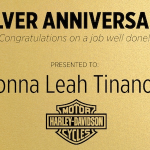 Plte/gold | Engraved Metal Plate | Plate | Laser Engraved | Multiple ...