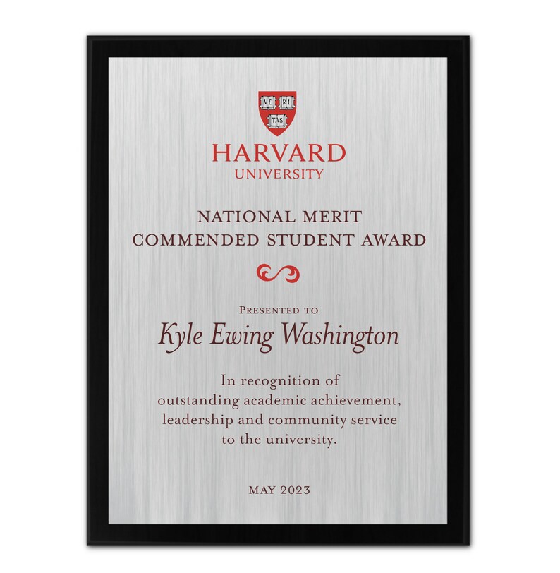 APEX/CHROMA Plaque Multiple Sizes Full Color Custom | Etsy