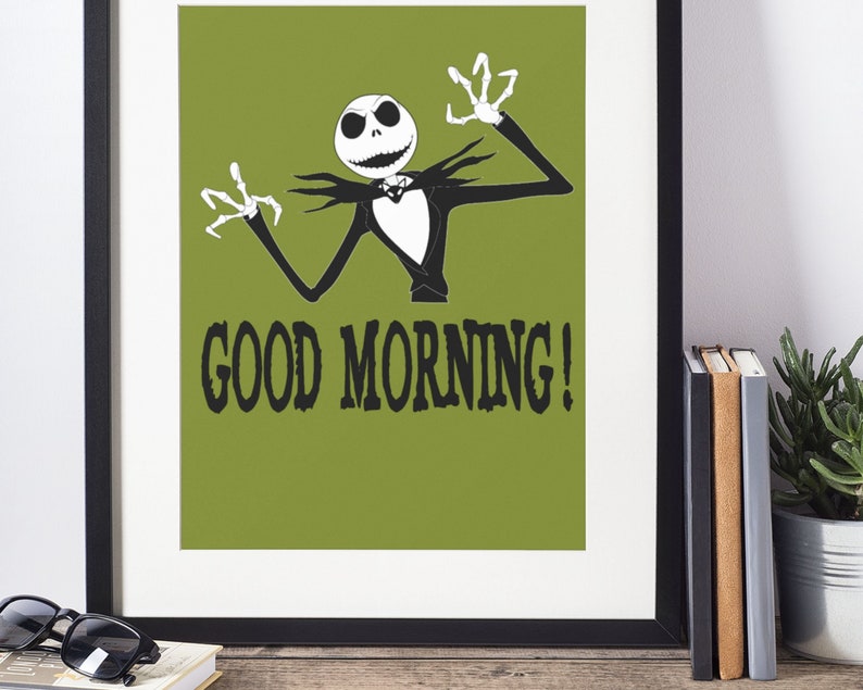 Jack Skellington svg. Good morning. Jack Skellington png. Jack | Etsy
