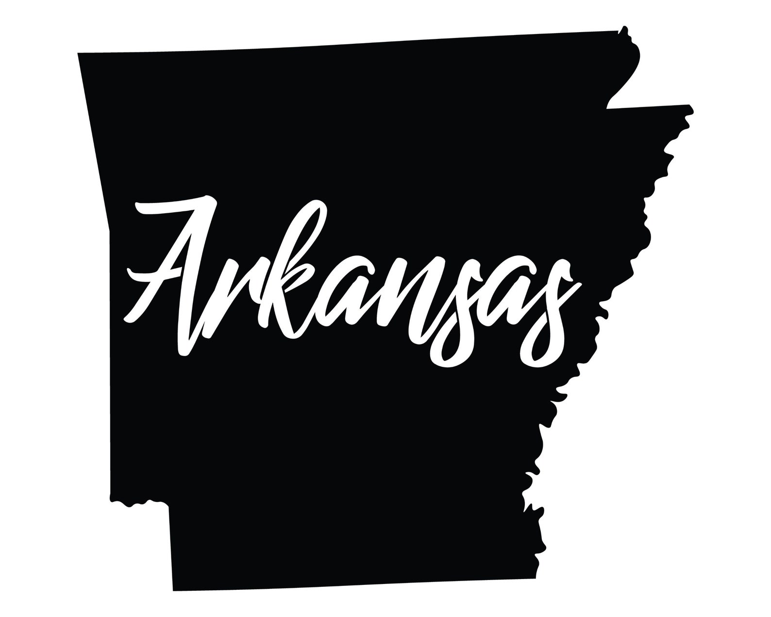 Arkansas svg designs Arkansas state svg files for cricut Black | Etsy