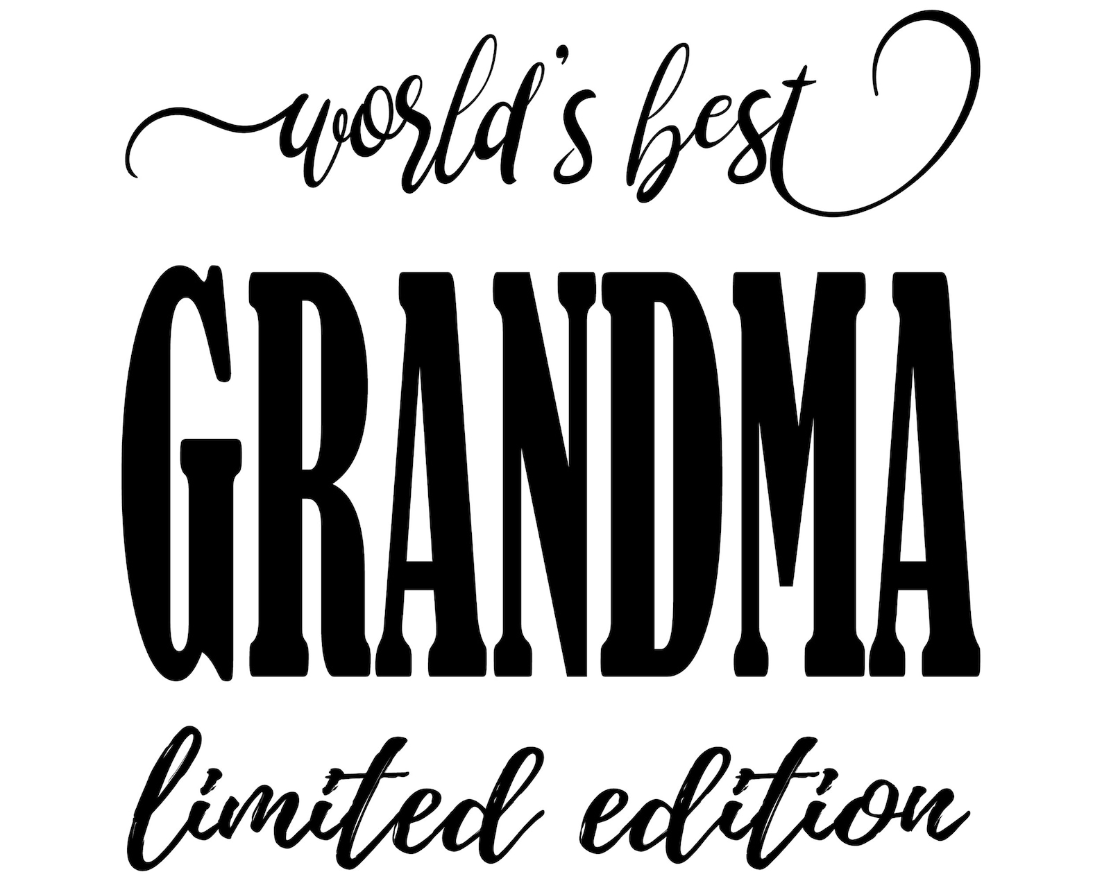 Worlds Best Grandma Grandma Svg Grandma Png Etsy