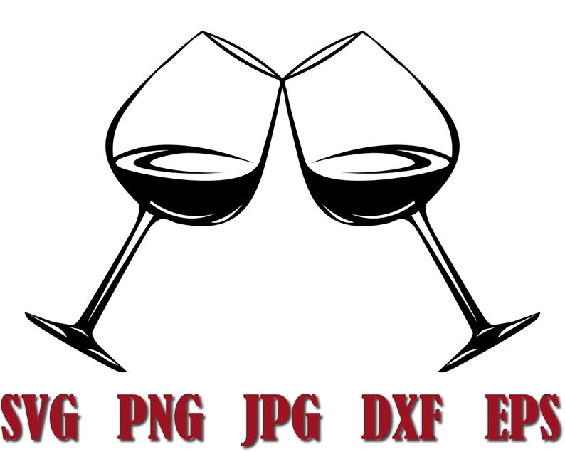 Scrapbooking Clip Art & Image Files Papercraft wine sign svg wine bar ...