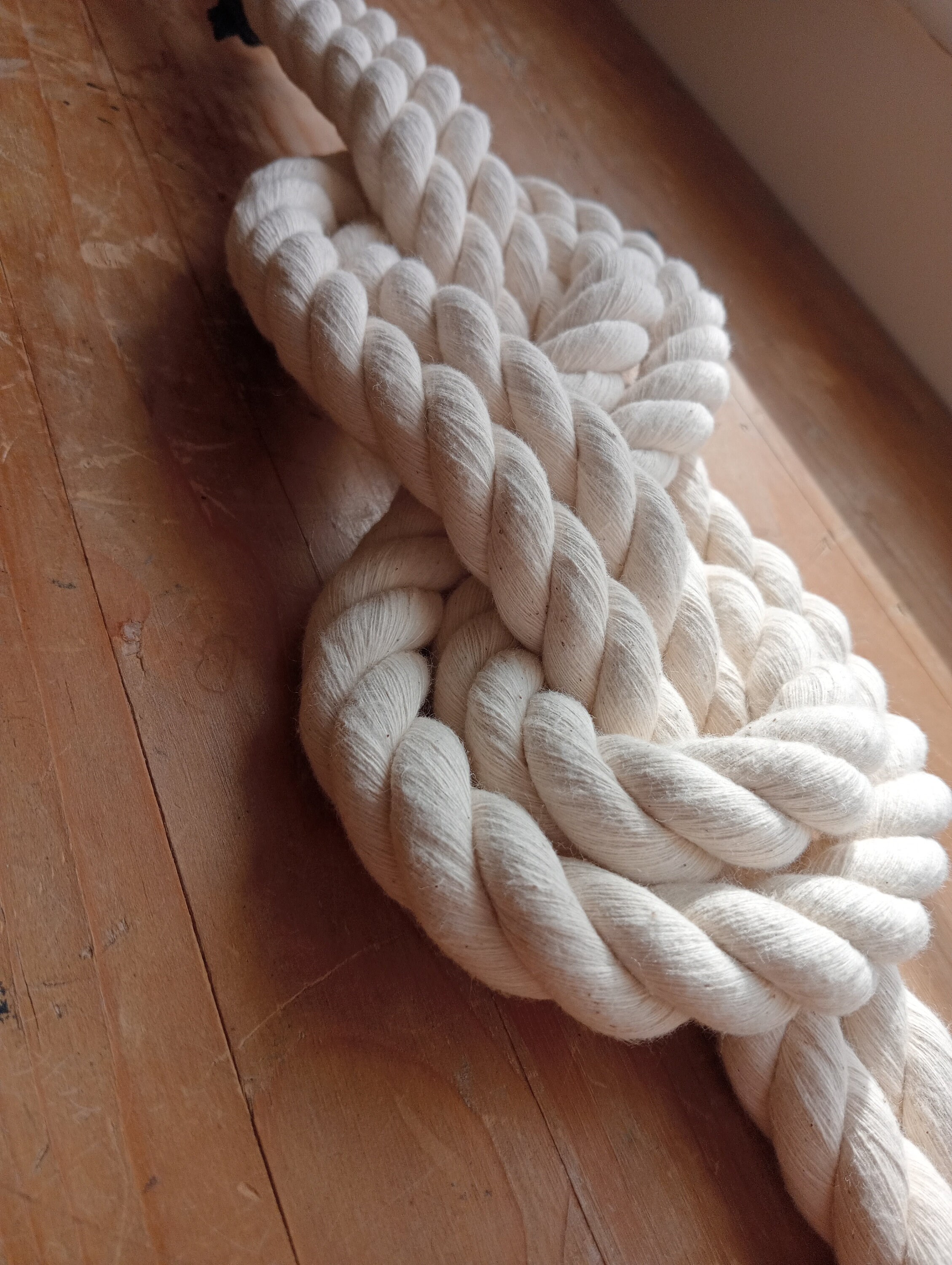 Figure 8 Knot, Nautical Decor, Sailor Knots, Large Wall Art, Rope Art ...