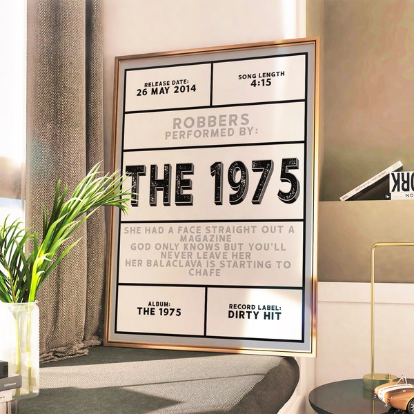 The 1975 Poster - Etsy