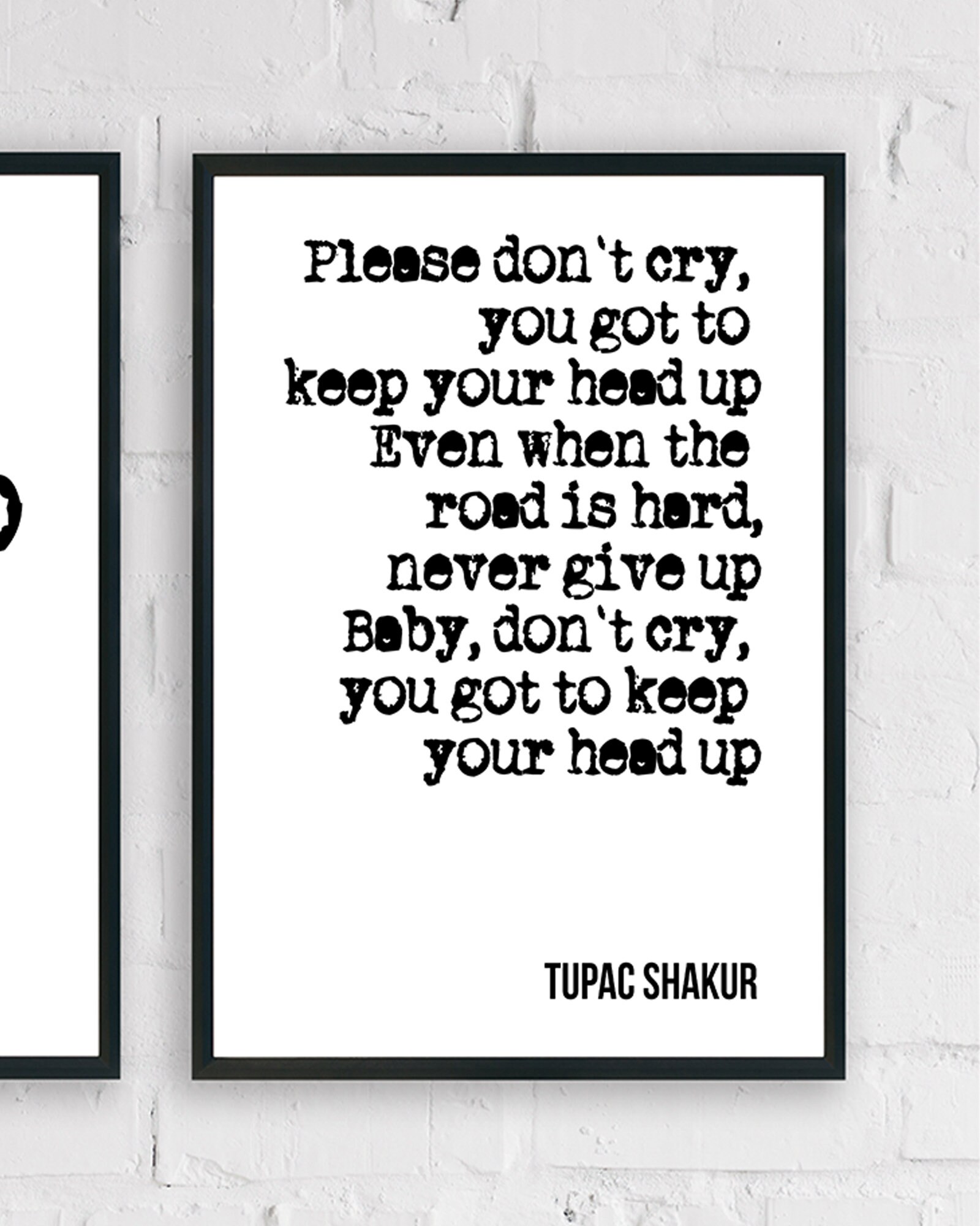 Set of 3 Hip Hop Posters Rap Lyric Prints 90 Hip Hop - Etsy UK