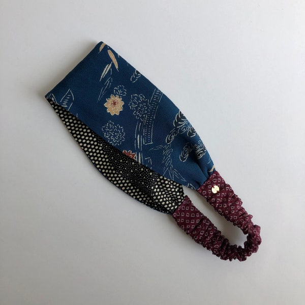 Tie Back Headband - Etsy