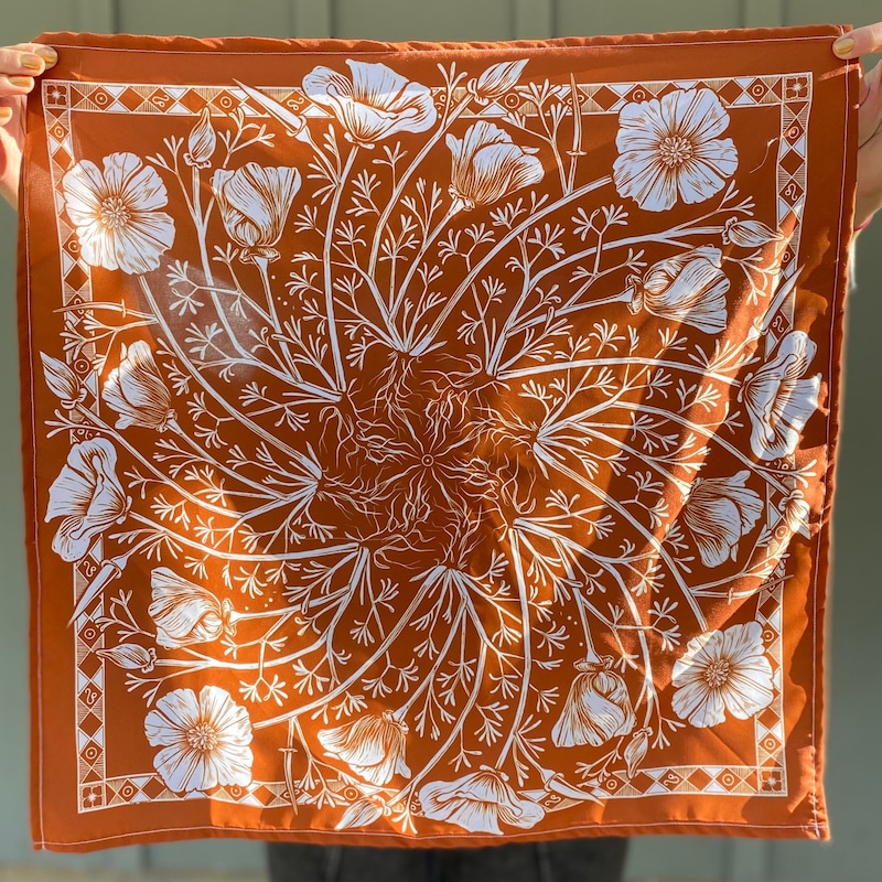 Flower Bandana - Etsy