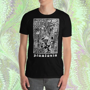 PLANTASIA Tshirt Unisex Short Sleeve Graphic Botanical | Etsy