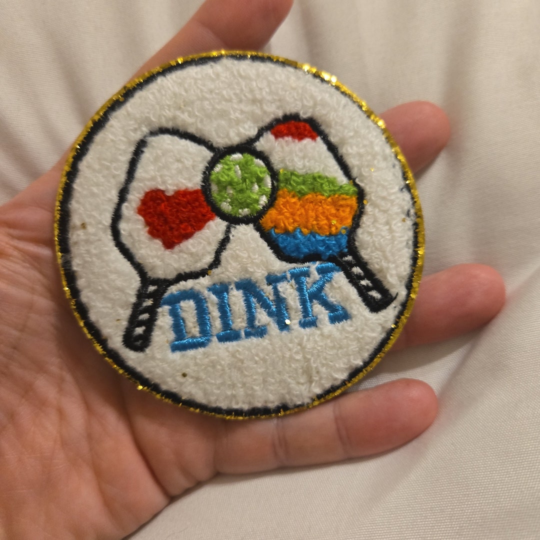 Dink Pickleball Iron-on Patch - Etsy