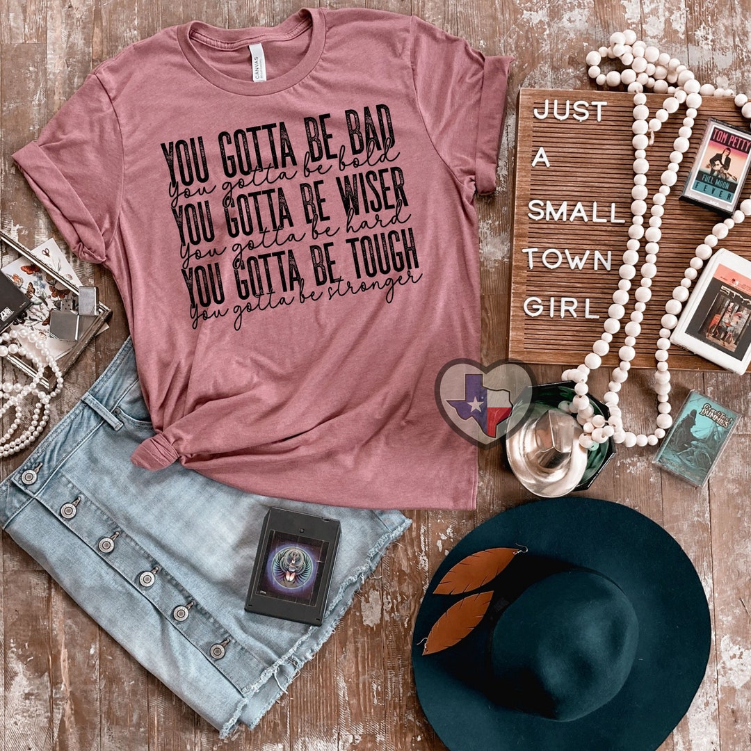 You Gotta Be Bad, Bold, Wiser Screen Print Transfer/diy Ready to Press ...