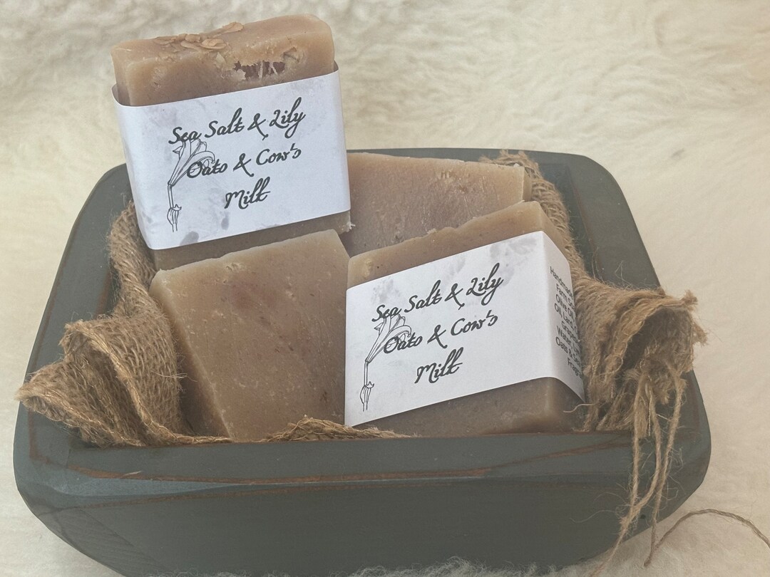 Sea Salt & Lily With Oats and Cows Milk - Etsy