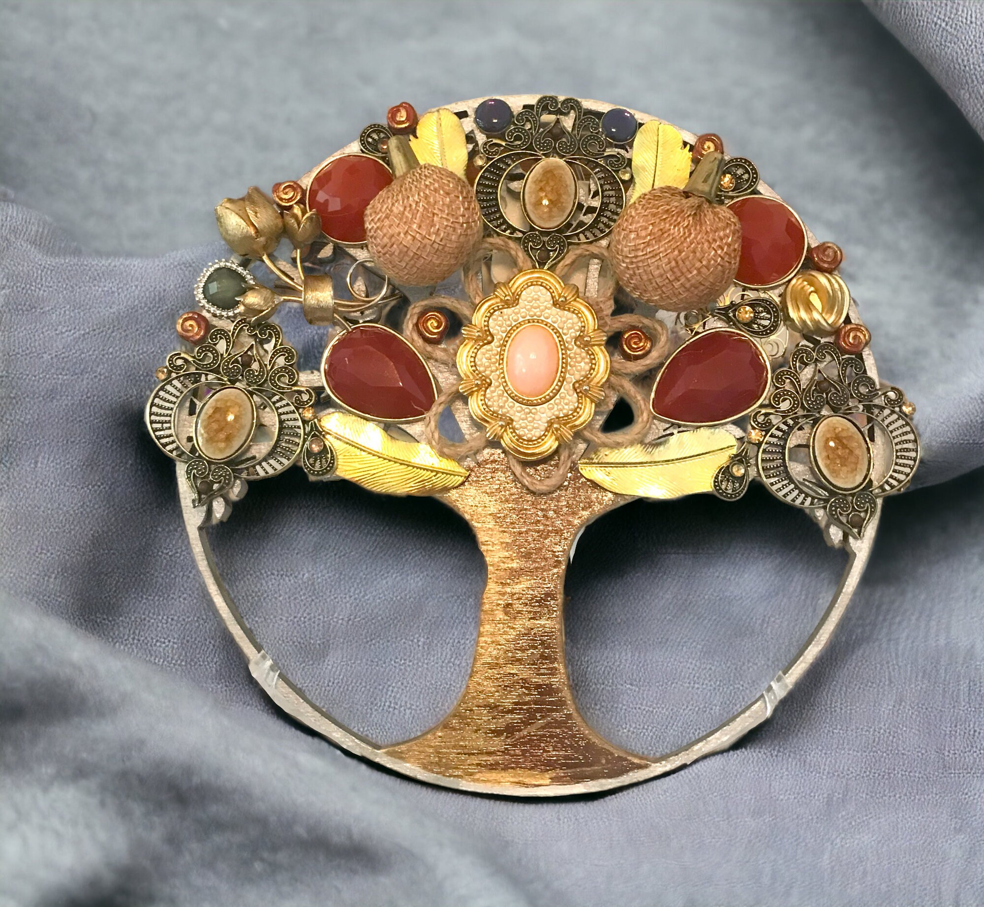 Autumn Tree of Life Fall Tree of Life Autumn Wall Art Unique Autumn ...